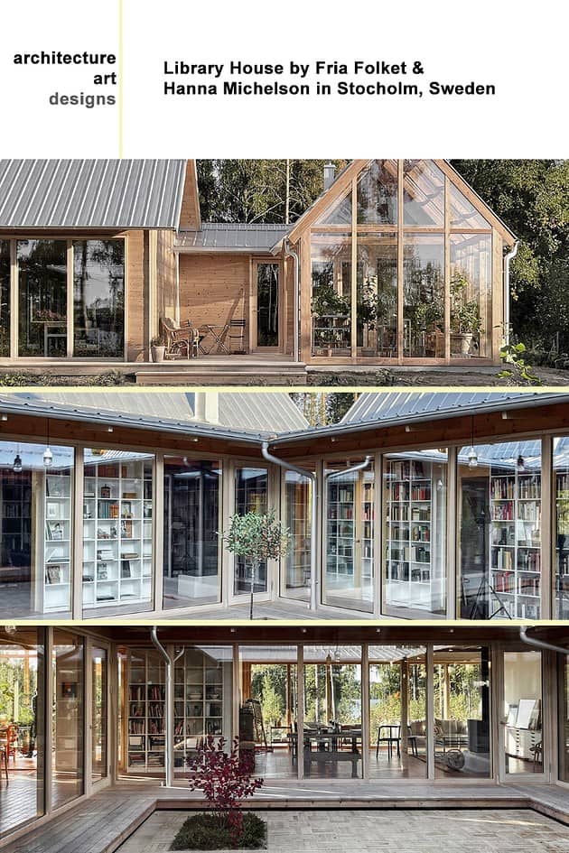 Library House by Fria Folket & Hanna Michelson in Stockholm, Sweden