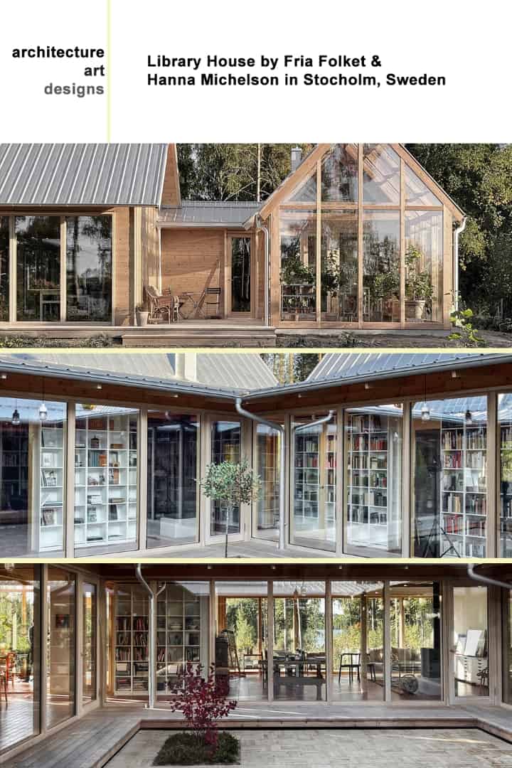Library House by Fria Folket & Hanna Michelson in Stockholm, Sweden