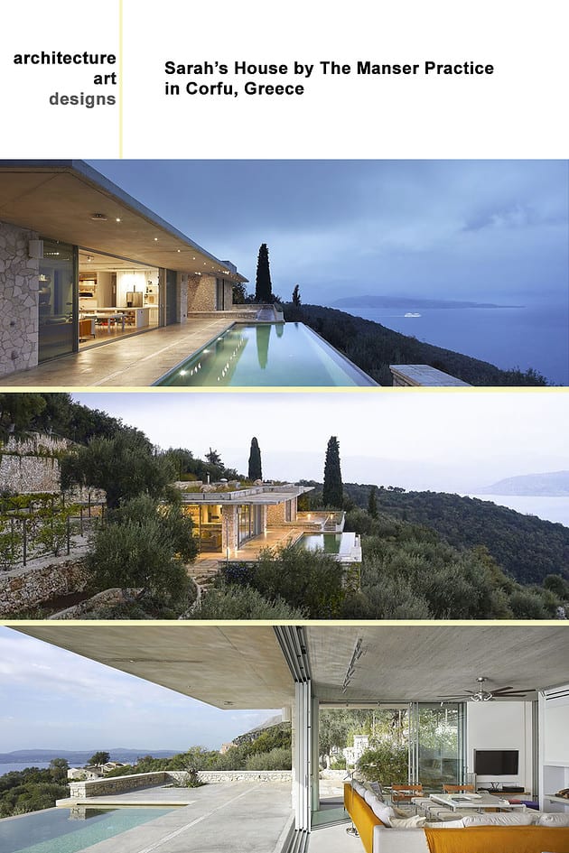 Sarah’s House by The Manser Practice in Corfu, Greece