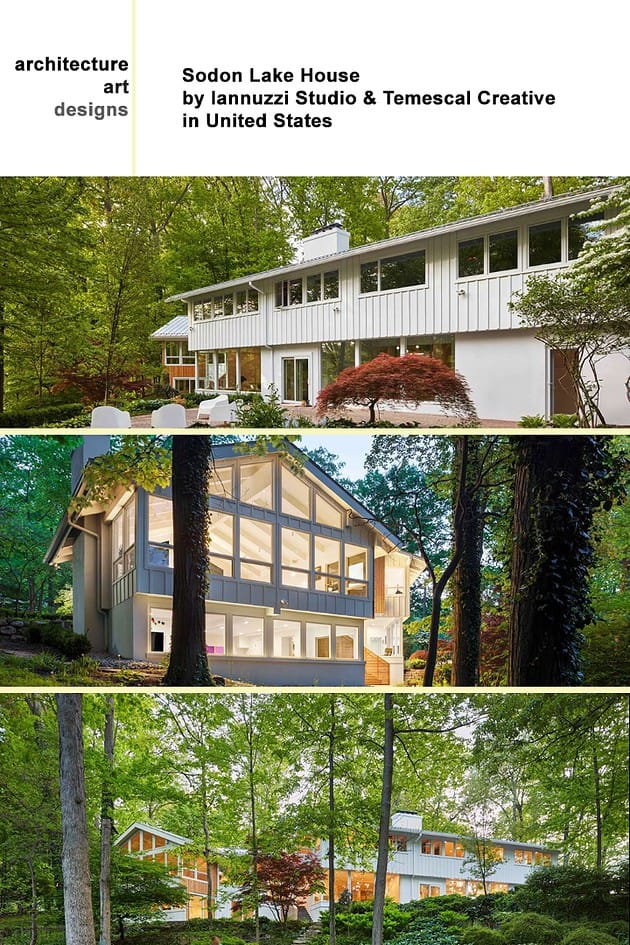 Sodon Lake House by Iannuzzi Studio & Temescal Creative in Michigan, USA