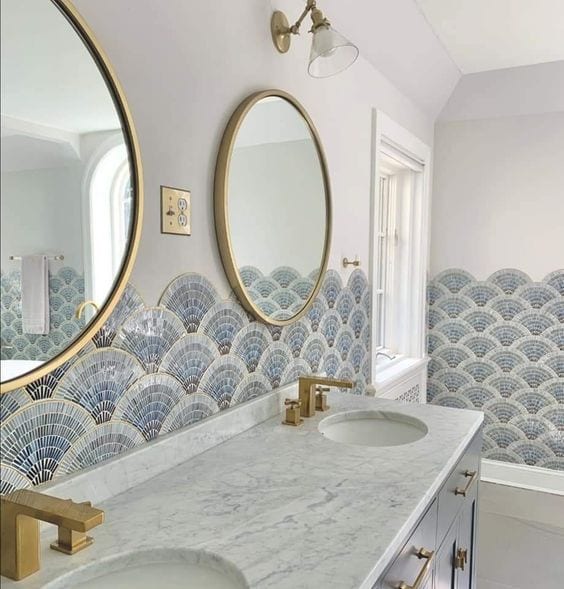 Fish Scale Tiles and the Art of Ultimate Bathroom Comfort