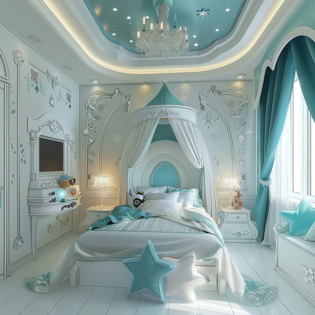 Frozen Fantasy: 15 Enchanting Elsa-Inspired Bedroom Designs for Your ...