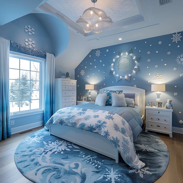 Frozen Fantasy: 15 Enchanting Elsa-Inspired Bedroom Designs for Your ...