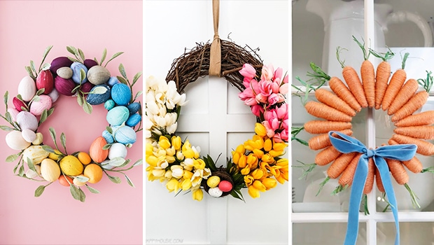 15 DIY Easter Wreath Designs to Welcome Spring with Creative Splendor