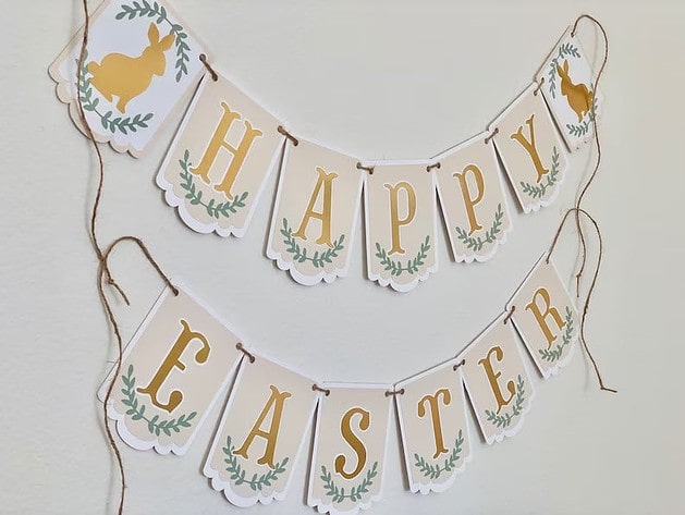 15 Easter Banner Ideas to Sprinkle Joy and Color Across Your Home