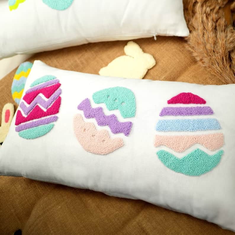 15 Festive Easter Pillows That Can Add a Pop of Color and Joy to Any Corner