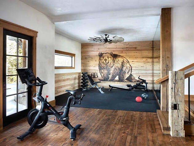 15 Rustic Home Gym Designs Where Nature and Workout Come Together