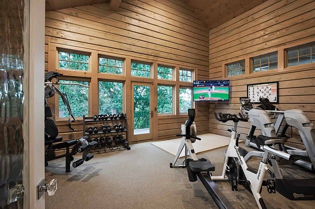 15 Rustic Home Gym Designs Where Nature and Workout Come Together
