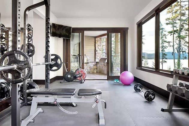 15 Rustic Home Gym Designs Where Nature and Workout Come Together