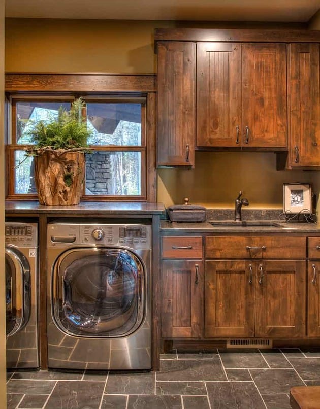 15 Rustic Laundry Designs That Blend Natural Elegance With Utility