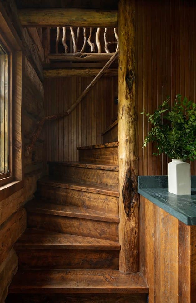 15 Rustic Stairs That Can Step Up Your Home's Charm