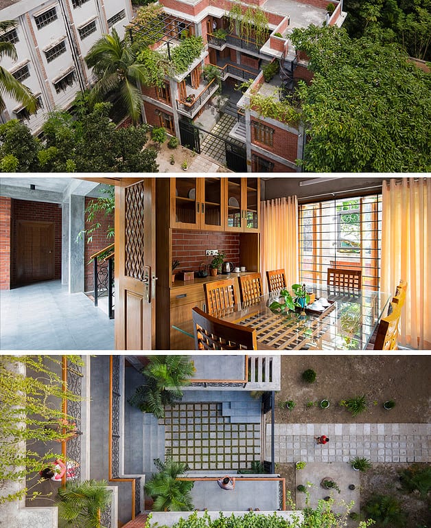 Ayna Burir Adar Residence by Sharal Architects in Natore, Bangladesh