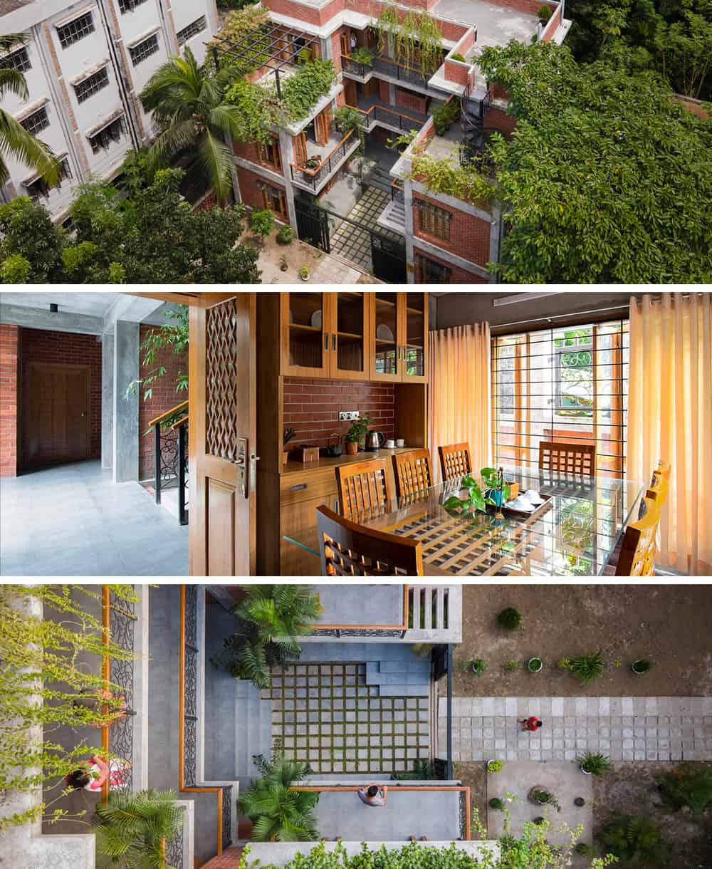 Ayna Burir Adar Residence by Sharal Architects in Natore, Bangladesh