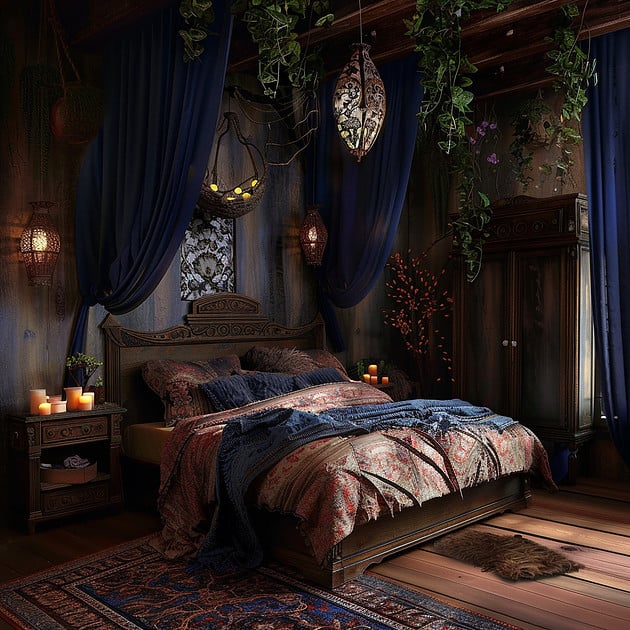 15 Mystical Bedroom Designs: Transform Your Space into a Magical Retreat