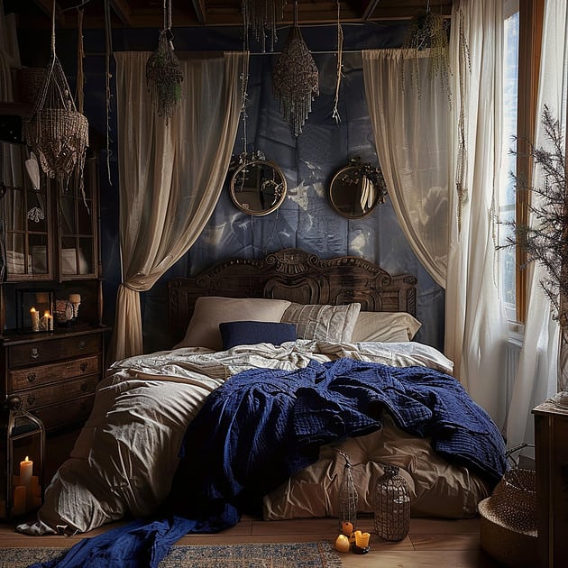 15 Mystical Bedroom Designs: Transform Your Space into a Magical Retreat