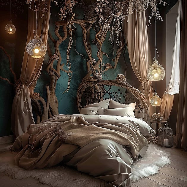 15 Mystical Bedroom Designs: Transform Your Space into a Magical Retreat
