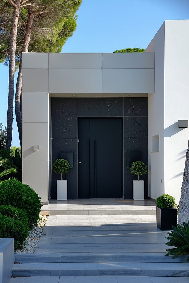 Top 22 Modern Entrance Door Designs 2024: Enhance Your Home's Curb Appeal
