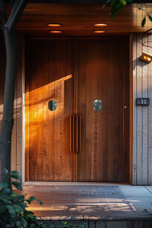 Top 22 Modern Entrance Door Designs 2024: Enhance Your Home's Curb Appeal