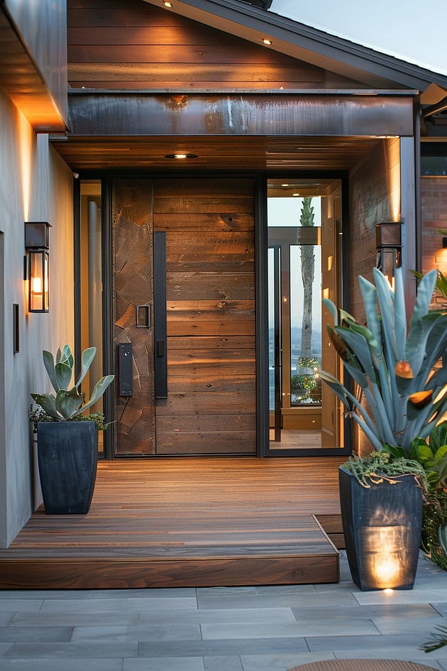 Top 22 Modern Entrance Door Designs 2024: Enhance Your Home's Curb Appeal