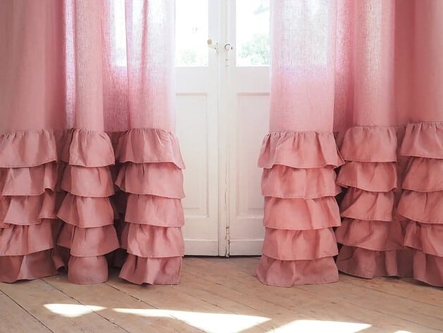 15 Coquette Curtains That Bring A Playful Charm
