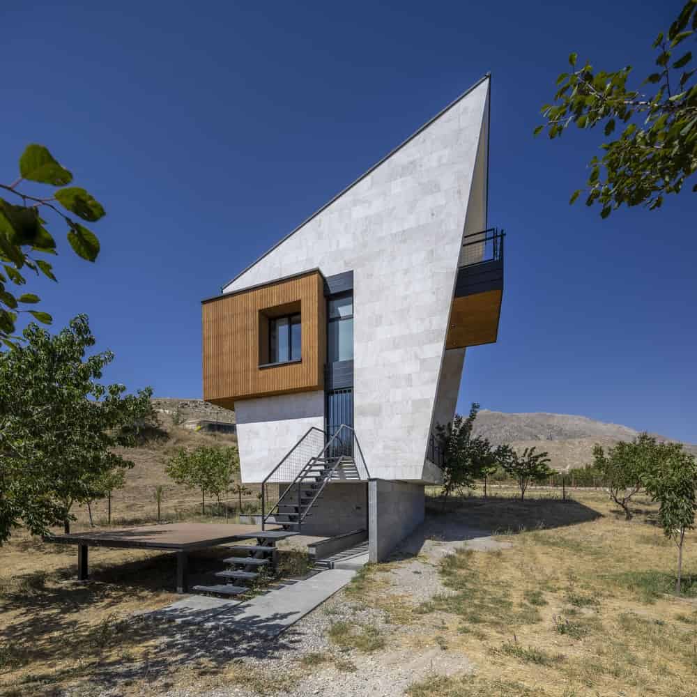 Abra Garden House by White Cube Atelier in Maku, Iran