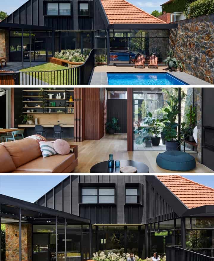 Hawthorn Hood House by BENT Architecture in Victoria, Australia