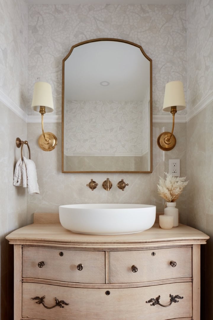15 Breathtaking Mediterranean Powder Room Ideas: From Classic to Modern