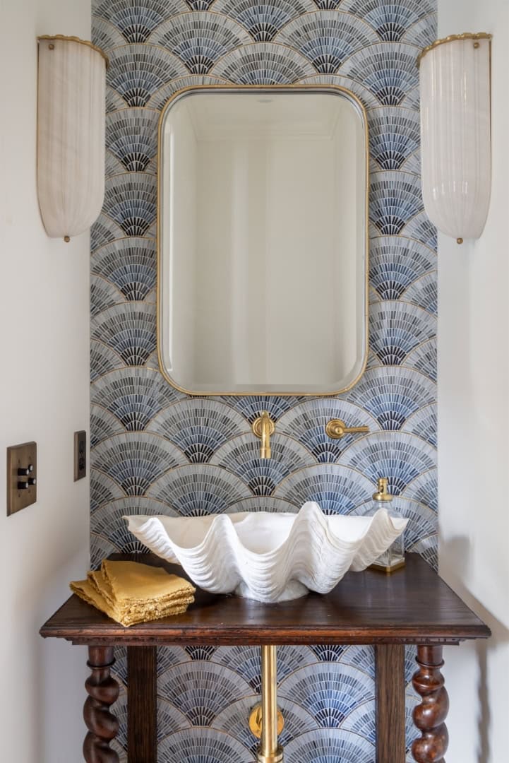 15 Breathtaking Mediterranean Powder Room Ideas: From Classic to Modern