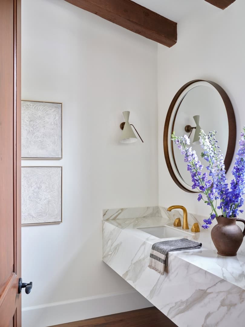 15 Breathtaking Mediterranean Powder Room Ideas: From Classic to Modern