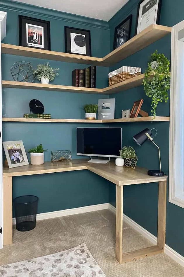 15 Creative DIY Desk Ideas for Your Home Office