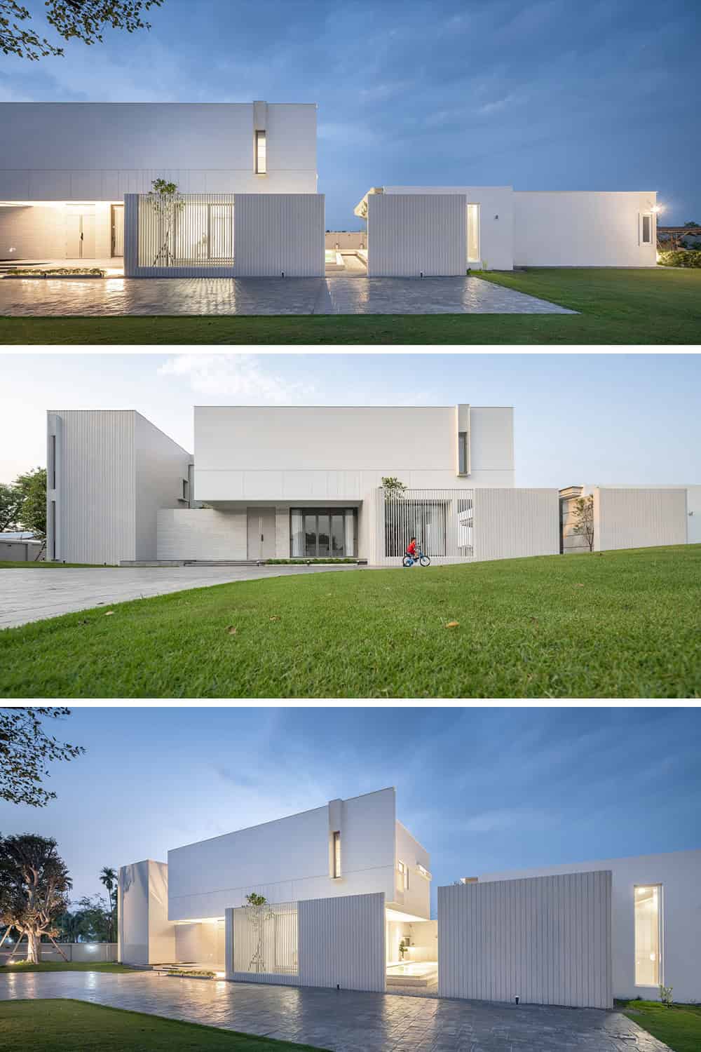 PB House by D Compose Architect in Chiang, Thailand