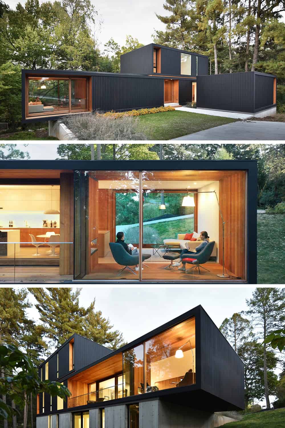 Spring Harbor House by Johnsen Schmaling Architects in Madison, Wisconsin