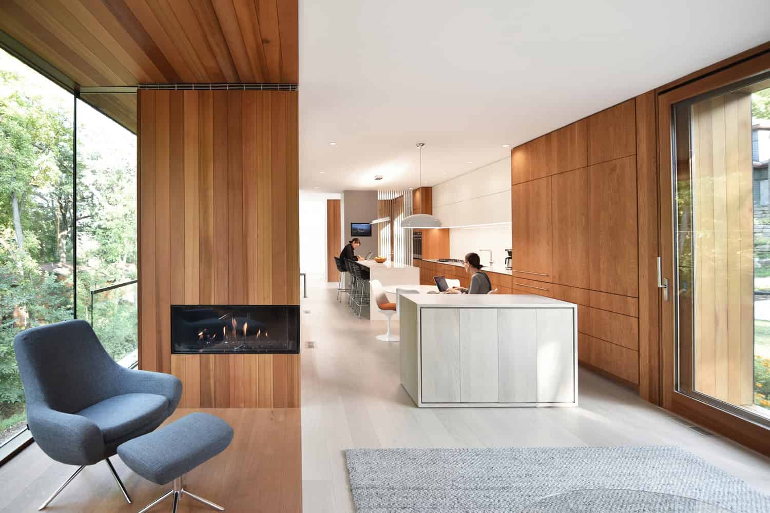 Spring Harbor House by Johnsen Schmaling Architects in Madison, Wisconsin