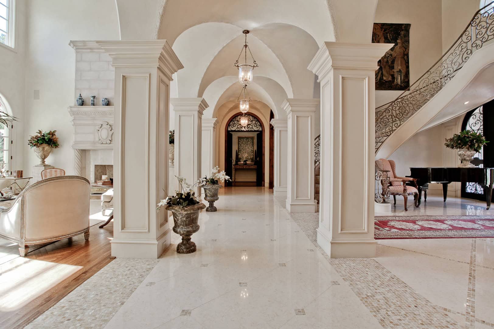 15 Breathtaking Mediterranean Hall Designs to Transport You to Paradise