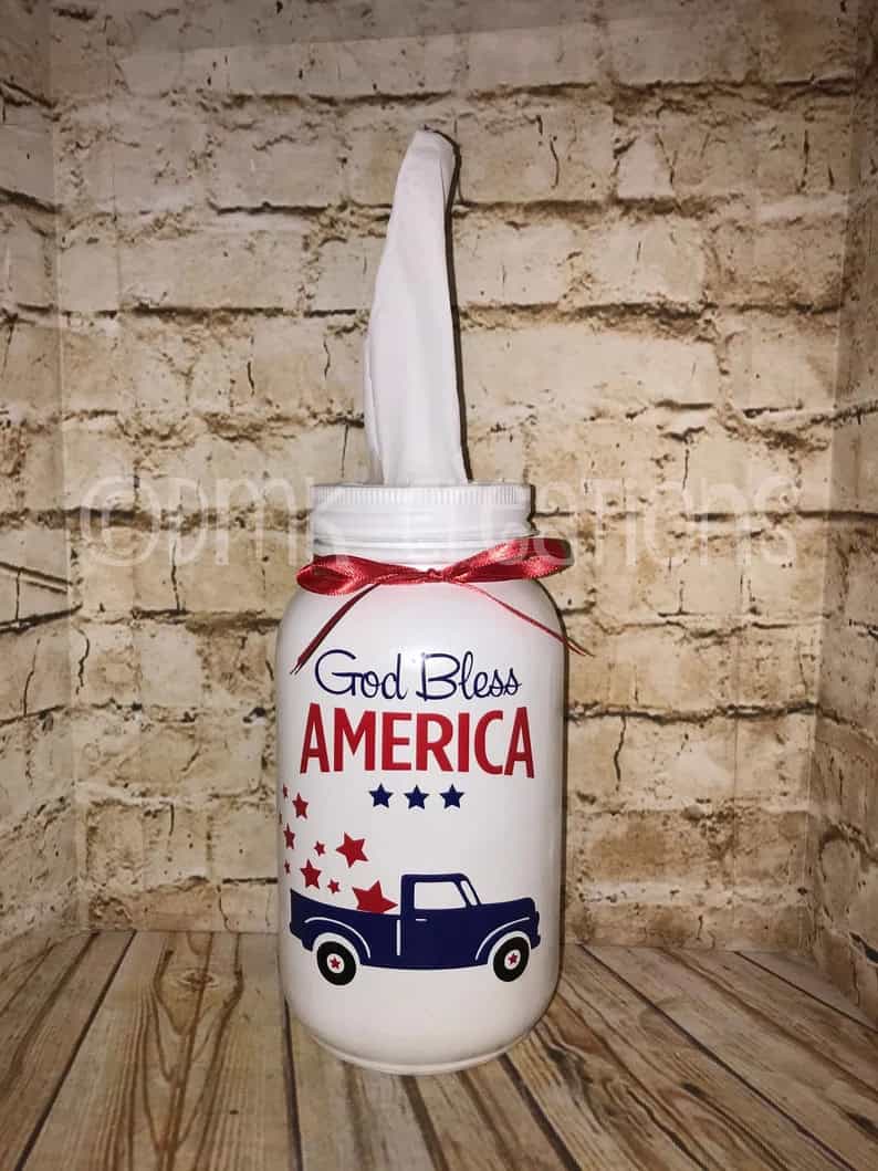 15 Patriotic Mason Jar Luminaries to Light Up Your Celebration