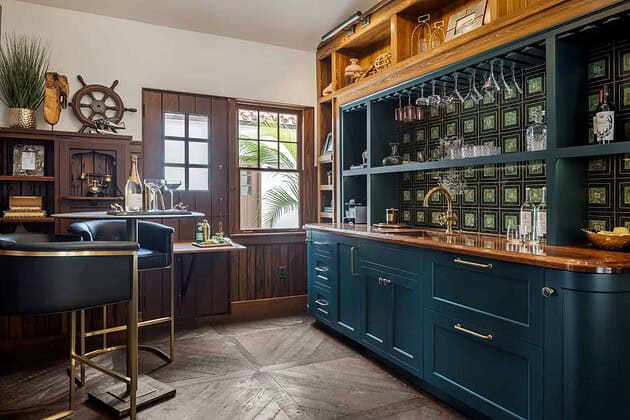 15 Small Space Mediterranean Home Bar Designs for Maximum Impact