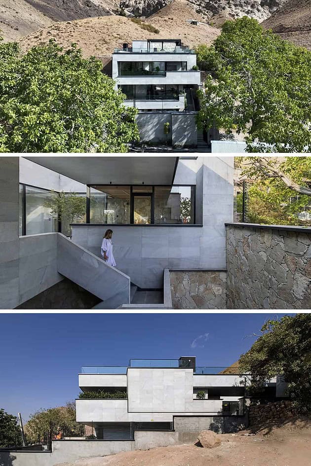 Koohravan Villa by HYPERTEXT ARCHITECTURE STUDIO in Khosrovan, Iran