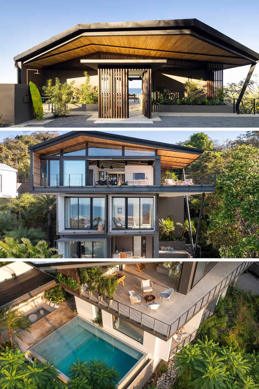 Makai Villas by Studio Saxe in Nosara, Costa Rica